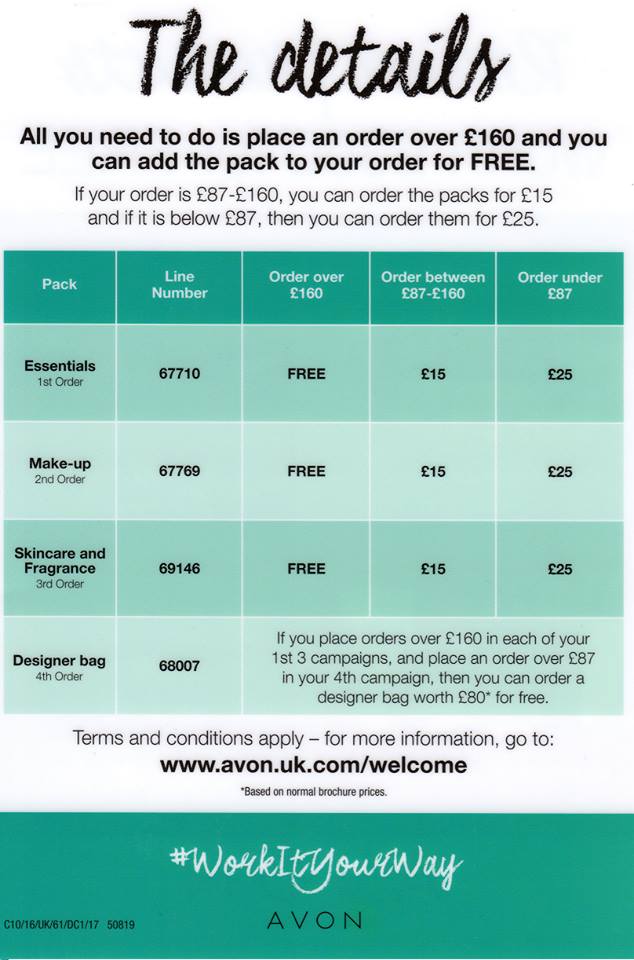 AVON Product Pack – £350 in products free!! - Join Avon